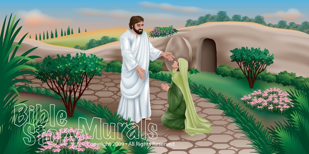 Christian Wall Murals for Churches, Preschools & Schools | Bible Story ...