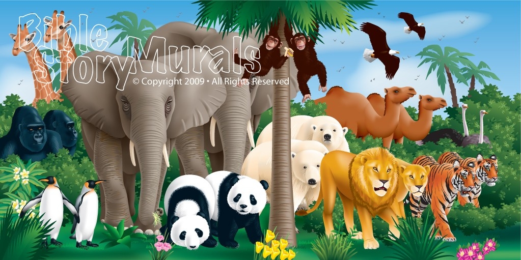 Old Testament Murals | Bible Story Murals