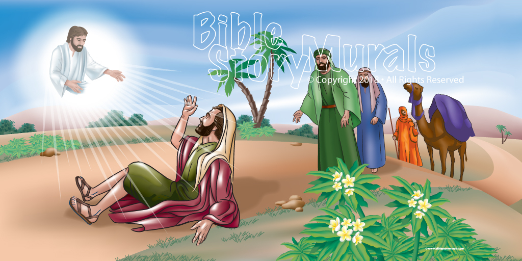 Christian Wall Murals for Churches, Preschools & Schools | Bible Story ...