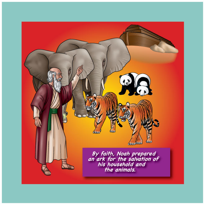 Heroes of Faith | Bible Story Murals